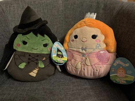 Squishmallows Soft Toys 8” Wizard Of Oz Wicked Witches Glinda