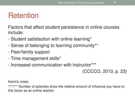 Best Practices In Online Course Design Ppt Download