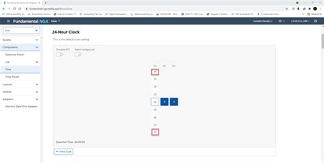Accessibility Testing Core Time · Issue 6187 · Sapfundamental Ngx