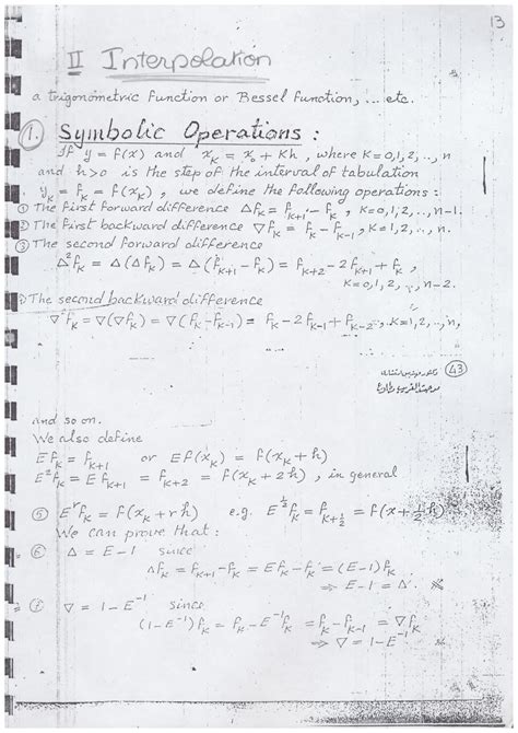 SOLUTION Math Numerical Control Chapter3 Interpolation Studypool