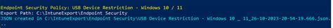 How To Export Endpoint Security Policies In Intune Techuisitive
