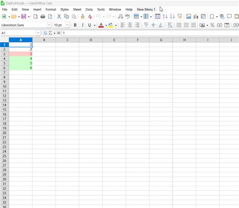 Assign Keystroke To Manage Conditional Formatting English Ask Libreoffice