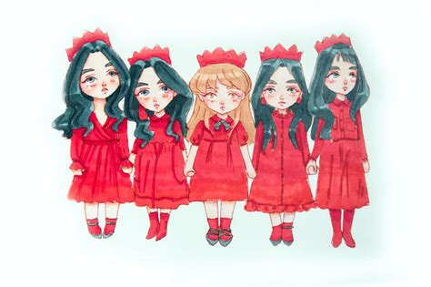 Red Velvet Peek A Boo By Victoriabezbo On Deviantart