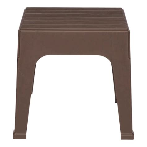 Adams Manufacturing Big Easy Square Outdoor End Table 189 In W X 189 In L At