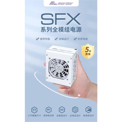 In Stock SFX Power Supply W W Computer Gold Medal Full Module Computer Power Supply V
