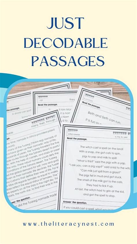 Decodable Phonics Reading Passages Bundle For Orton Gillingham Lessons