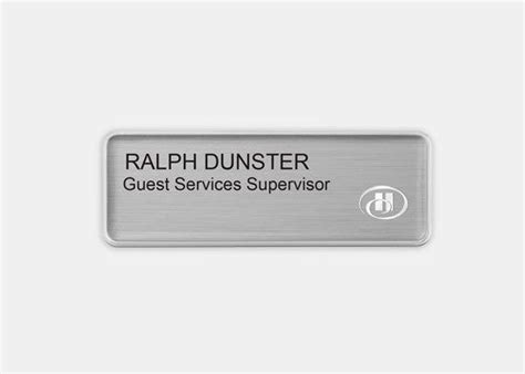 Hilton Name Badges Imprint Plus