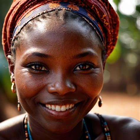 Premium Photo Liberian Woman From Liberia Typical National Citizen