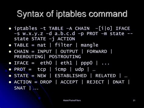 Ppt Packet Filtering Powerpoint Presentation Free Download Id2628533