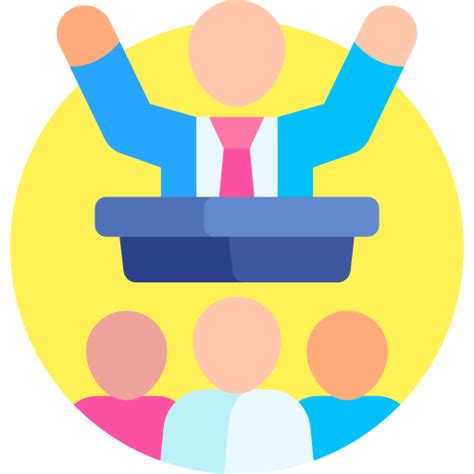 Mentoring Detailed Flat Circular Flat Icon