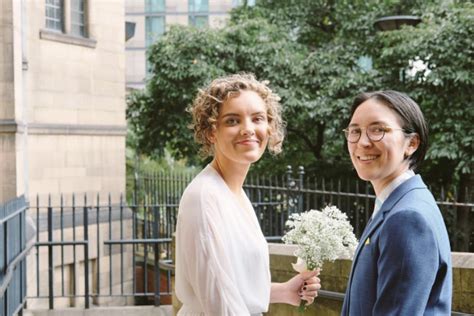 Former Gbbo Star Ruby Tandoh Marries Girlfriend Leah Pritchard In