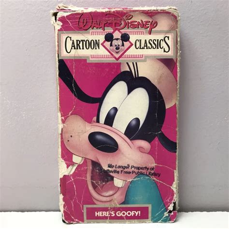 Vhs Walt Disney Cartoon Classics V Heres Goofy Vhs Vhs My Xxx Hot Girl