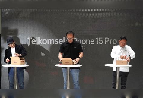 Lineup IPhone 15 Dan IPhone 15 Pro Kini Tersedia Di Telkomsel TShop
