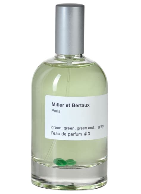 L’eau de parfum #3 Green, green and green Miller et Bertaux perfume - a ...