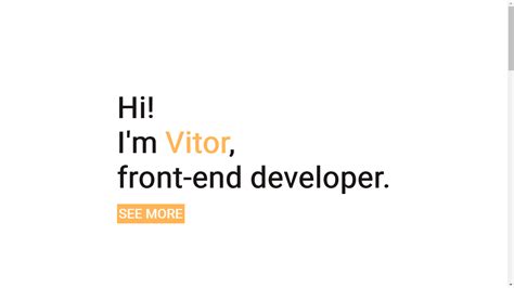 Github Vitorhfs Gatsby Portfolio A Presentation In A Gatsby Page Of