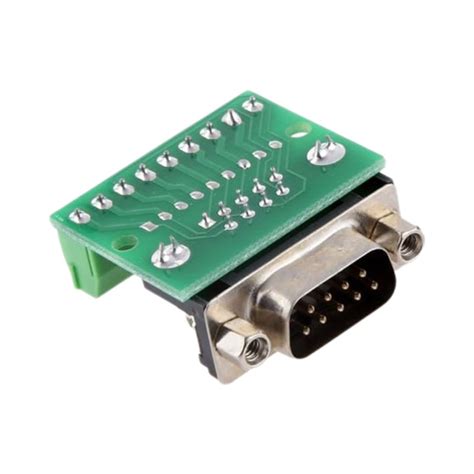 Módulo Adaptador Db9 Serial Rs232 Rs485 Macho Para Borne Kre