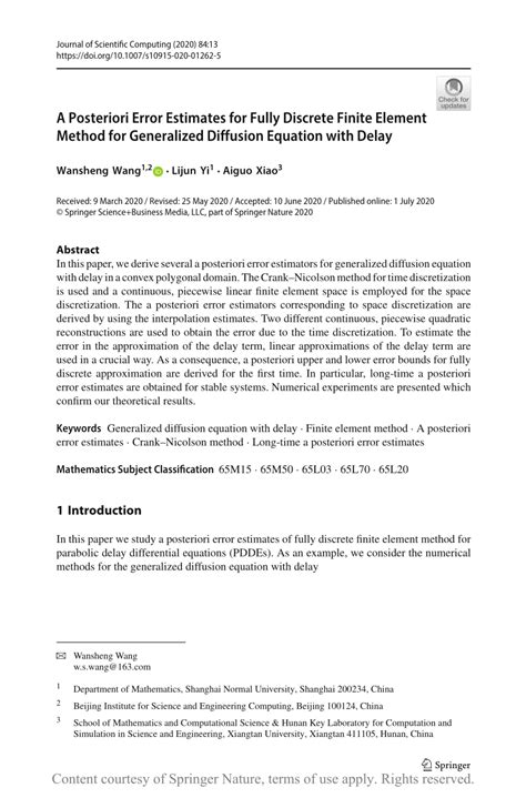 A Posteriori Error Estimates For Fully Discrete Finite Element Method