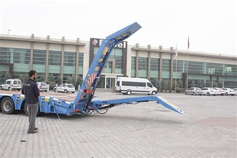 Lowbed Semi Trailer Lowbed Trailer Low Loader Trailer Drawbar Trailer