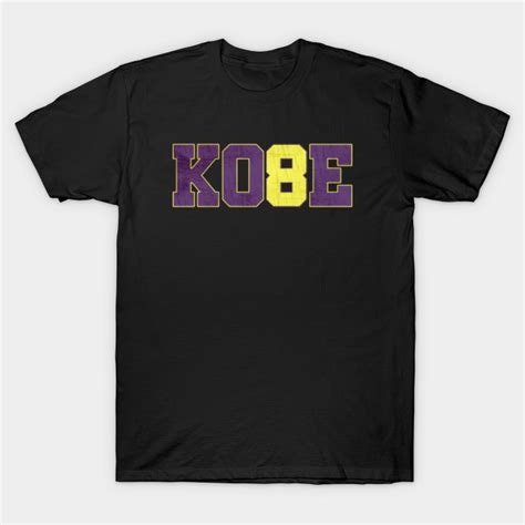 Kobe Bryant Vintage Kobe Bryant T Shirt Teepublic