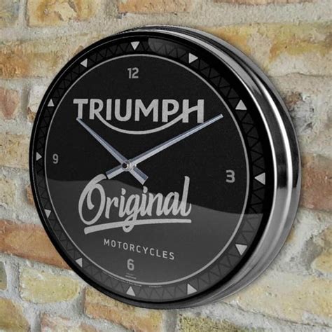 Triumph Original Motorcycles Wall Clock | Triumph Direct