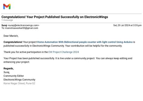 Manish Sawarkar On Linkedin Ew Project Challenge 2024 With Digikey