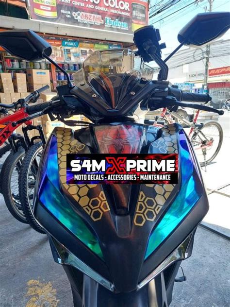 Click V2 V3 Chameleon Smoke Kilay Tint Protector Signal Light Tint