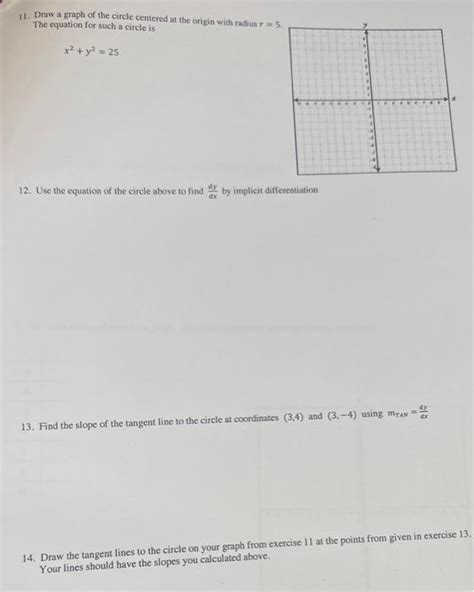 Solved Draw A Graph Of The Circle Centered At The Origin Chegg