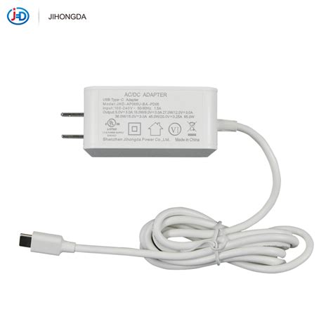 Ul美规 65w Type C Pd充电器 Usb充电器生产厂家 深圳市吉宏达电子有限公司 Shenzhen Jihongda Power