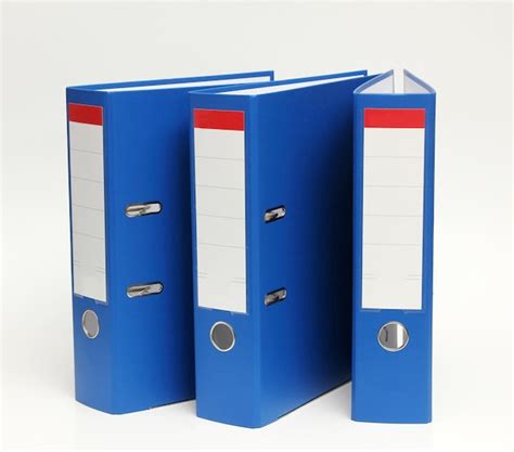 Premium Photo File Archive On White Background
