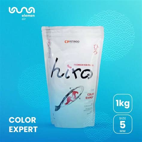 Promo Cppetindo Hiro Color Expert Koi Food 5mm 1 Kg Diskon 33 Di