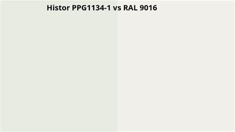 Histor Ppg1134 1 Omzetten Naar Ral 9016 Ral Kleuren