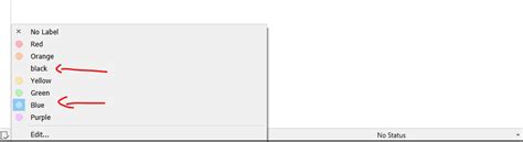 After 3 1 2 The Color Black Does Not Appear As A Color In Label Tab Of Inspector Or Outliner