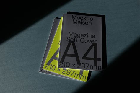 Magazine Mockup Mz H 03 Mockup Maison