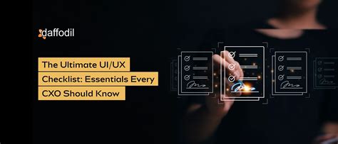 The Ultimate Uiux Checklist Essentials Every Cxo Should Know