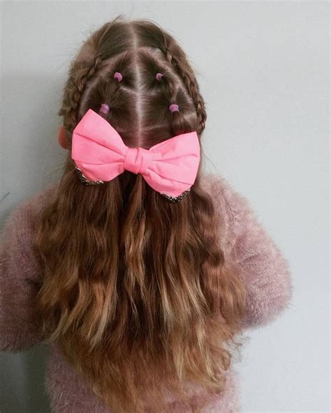 Adorable Dutch Lace Braids And Connected Ponies