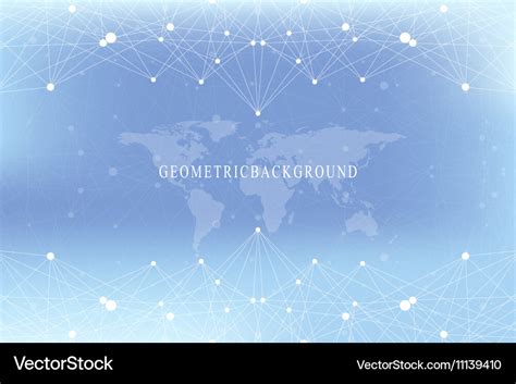 Graphic Abstract Background Communication Vector Image