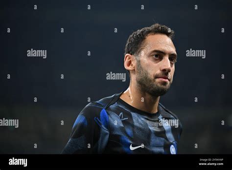 Hakan Çalhanoglu of Inter FC during the Italian Serie A football match