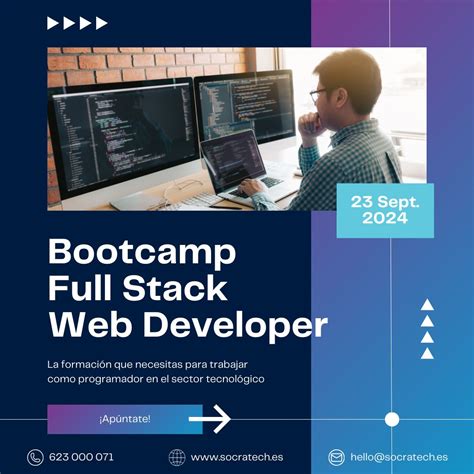 Programacion Bootcamp Webdeveloper Formacion Oportunidad Socratech