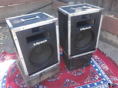 Klipsch Heresy Industrial Ported Hip Speakers Photo 4020938 Uk