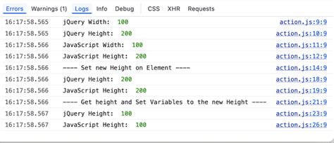 How To Get And Set Height In Jquery And Javascript