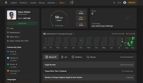 Kalyan Mekala On Linkedin Leetcode Codingjourney Continuouslearning