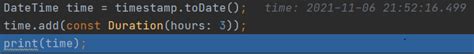 Flutter Datetimeadd Doesnt Effectively Add The Requested Amount