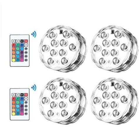 Cisea Lumière Led Submersible étanche Rvb Multicolore Pour Piscine