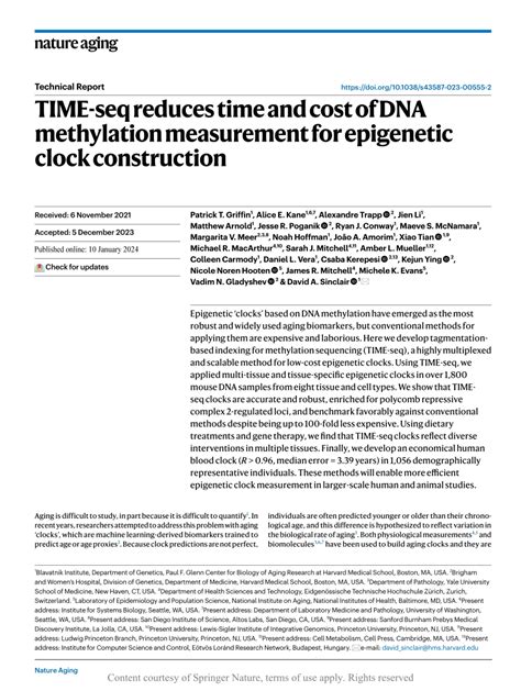 Time Seq Reduces Time And Cost Of Dna Methylation Measurement For