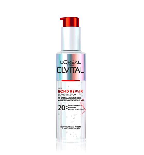 Сыворотка для волос L'Oreal Paris Elvital Bond Repair Leave-In Serum ...