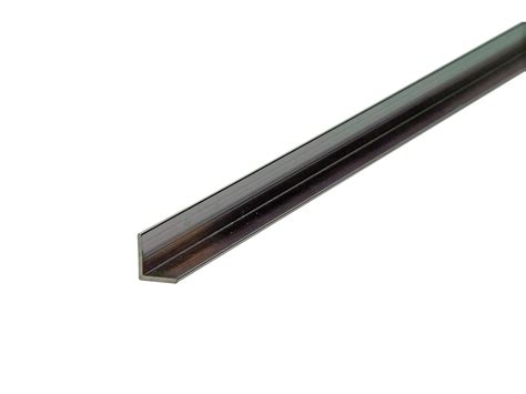 Arcansas Cornière 1m 10x10 Mm Aluminium Brillant Anodisé Hubo