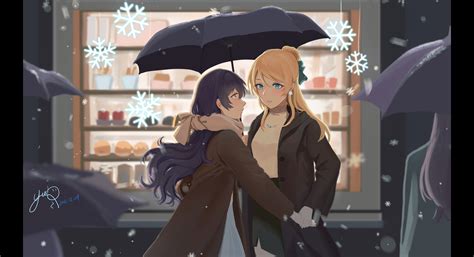 Sonoda Umi And Ayase Eli Love Live And More Drawn By Yudong Rin Danbooru