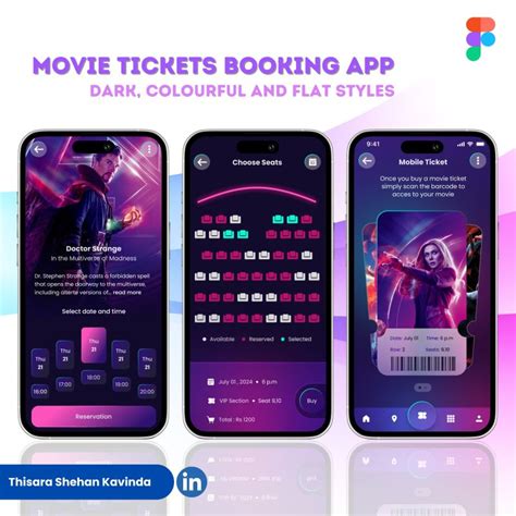 thisara shehan kavinda on linkedin uidesign figma movieapp