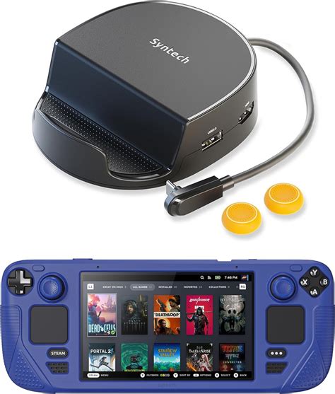 Syntech Blue Protective Case With Docking Station