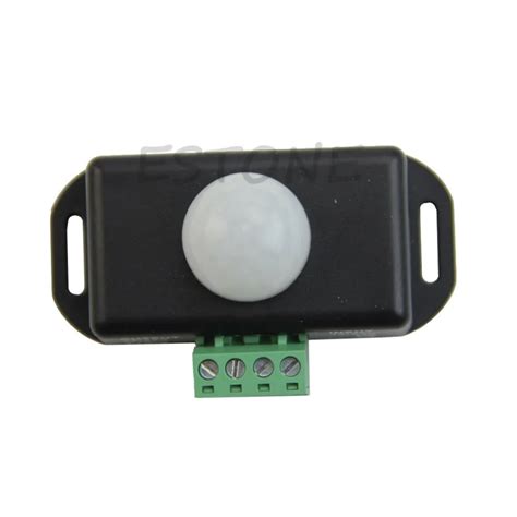 DC 12V 24V Body Infrared PIR Motion Sensor Switch For LED Light Strip